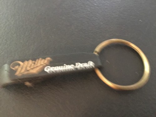 Miller Genuine Draft Beer Can Opener Advertising Keychain Item | eBay