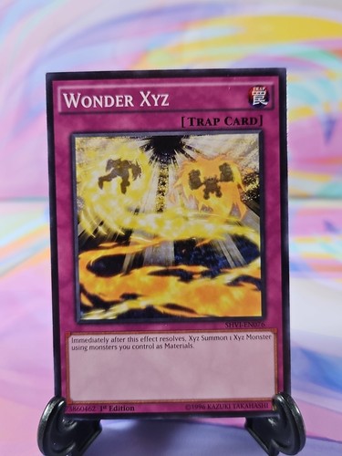 Yu-Gi-Oh TCG Card | Wonder XYZ SHVI-EN076 First Edition | eBay