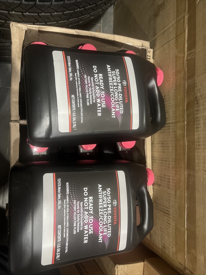 Toyota-Lexus Super Long Life Pink Antifreeze Coolant ,OEM New，2 For $49 ...
