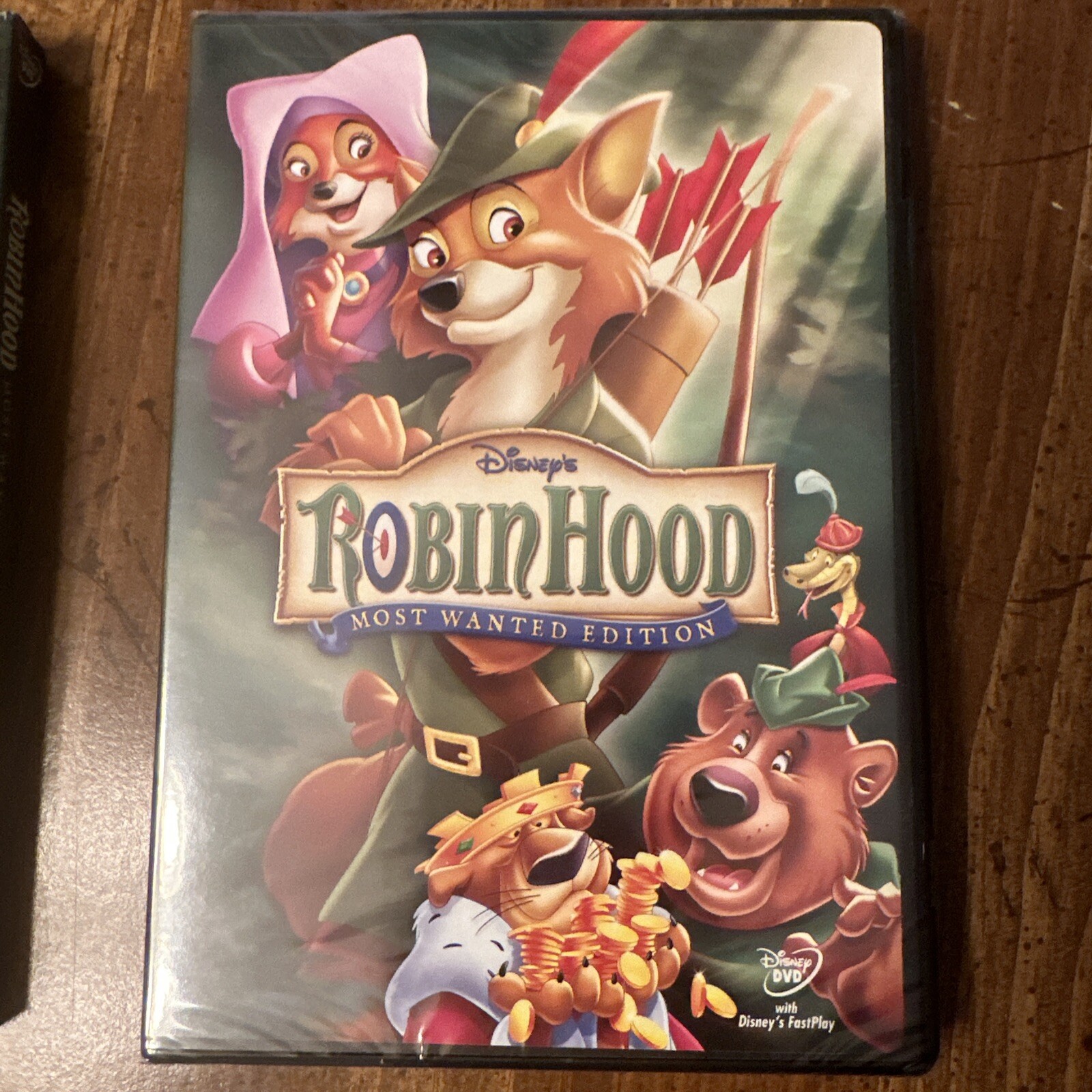 Robin Hood Disney (DVD, WideScreen, Most Wanted Edition) W/ Slipcover ...