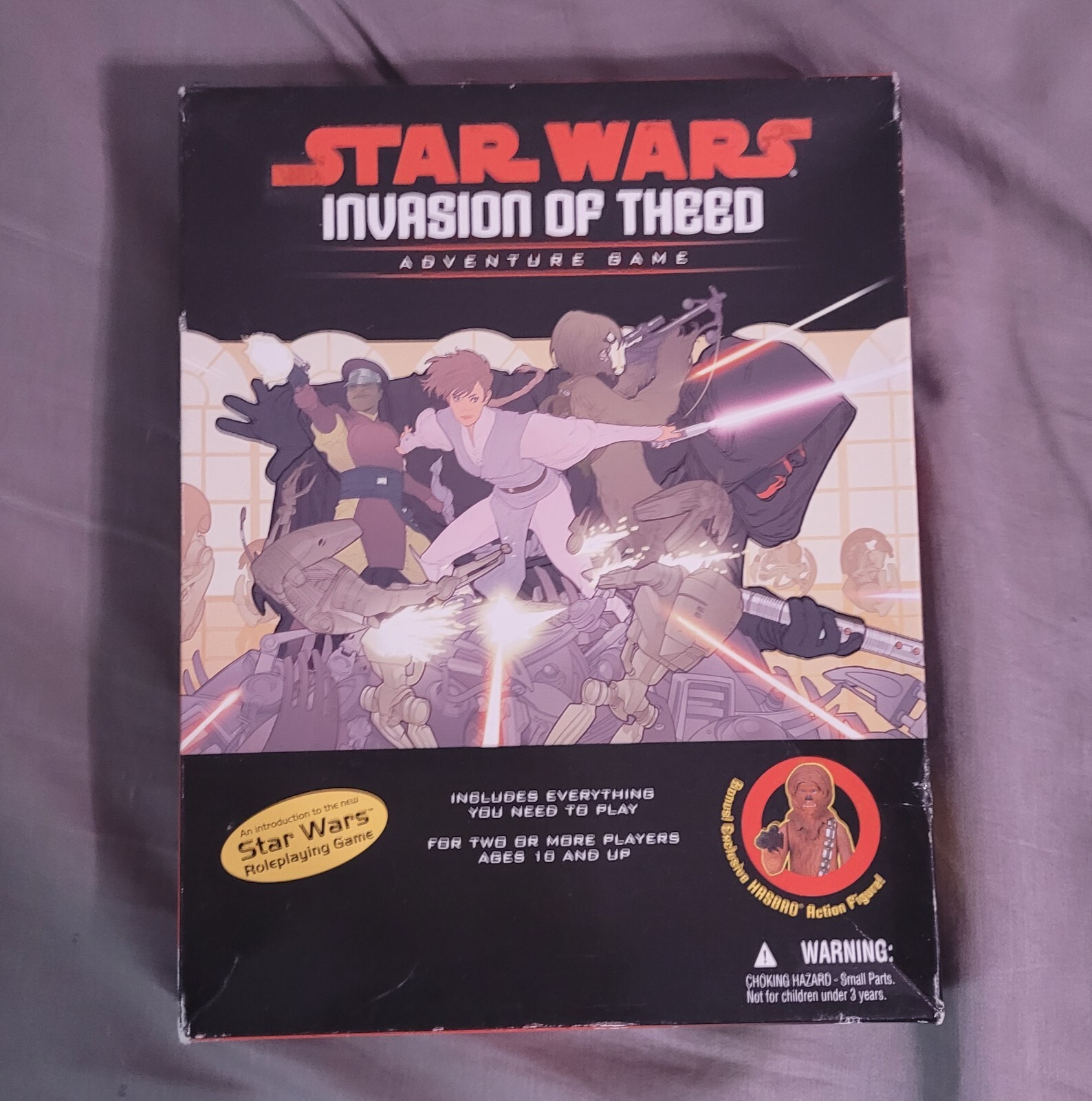 Star Wars Game Invasion Of Theed With NIB Wookie Hasbro Figure | eBay