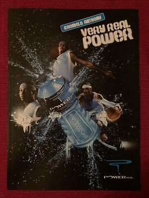 LA Lakers Carmelo Anthony for Powerade Print Ad - Great to Frame! | eBay