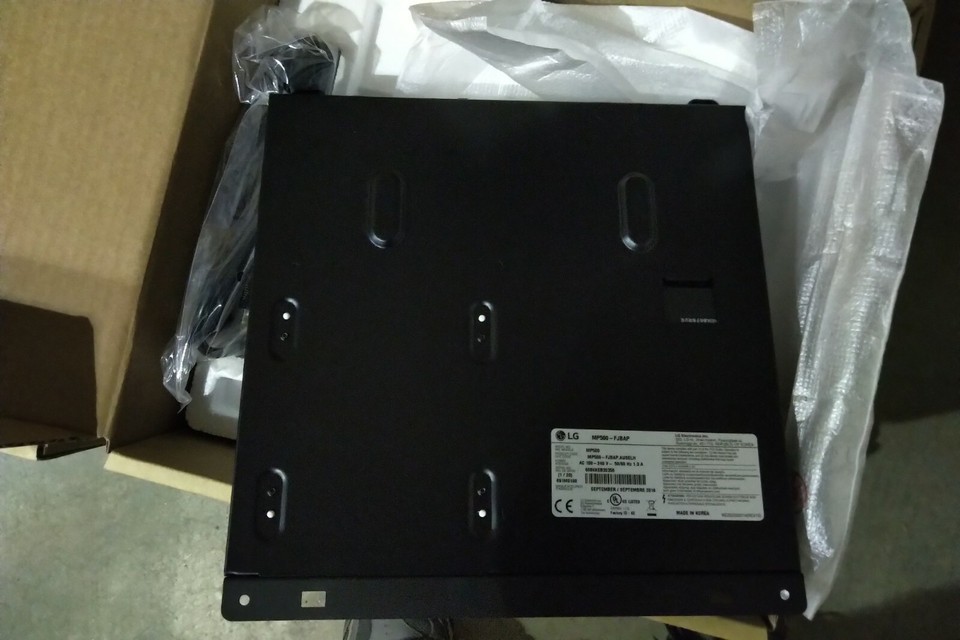 LG MP500-FJBAP Digital Signage Media Players | eBay
