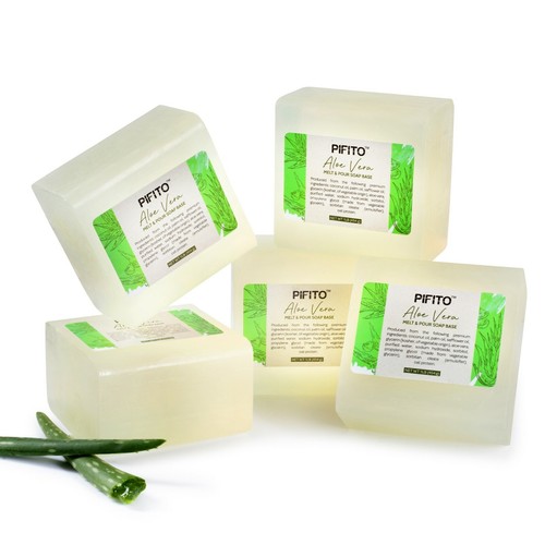 Pifito Aloe Vera Melt and Pour Soap Base (5 lb) - Luxurious Soap ...