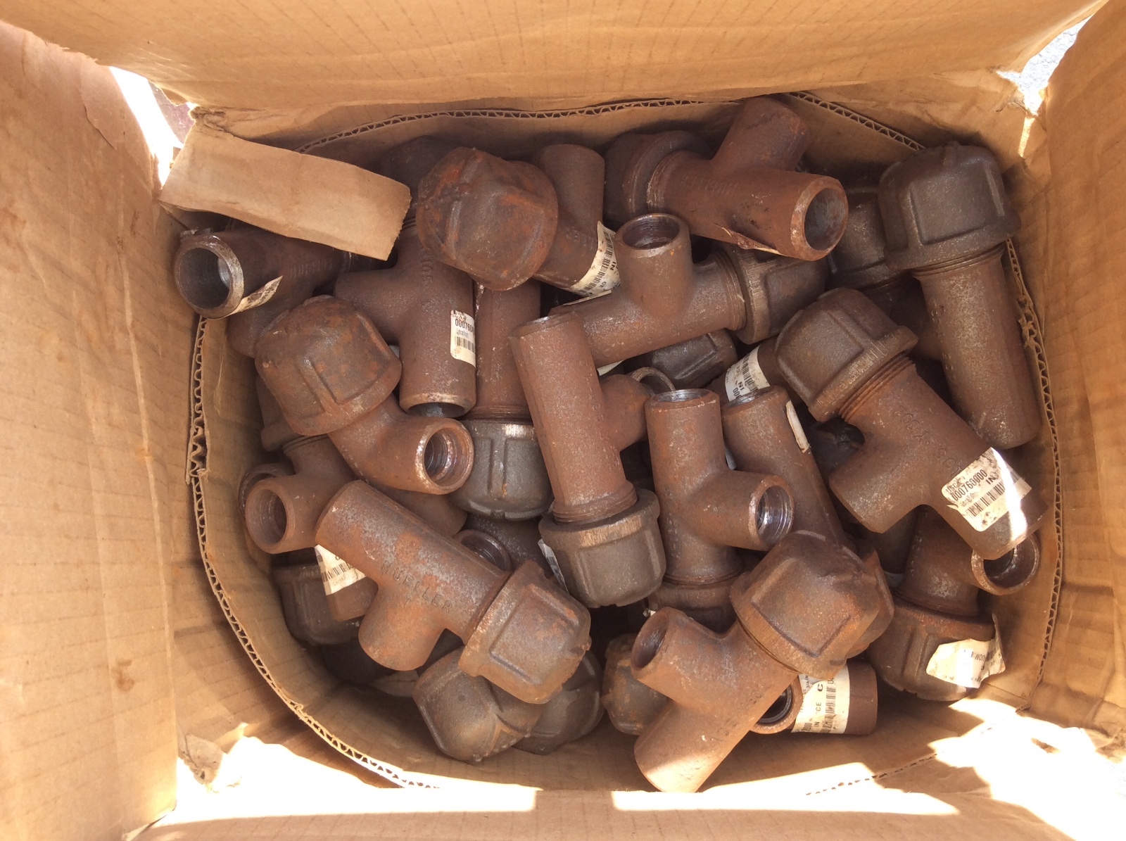 (50) TEE A105 COUPLING STEEL 1/2" 3000# SOCKET WELD TEE A105 A105 NEW ...