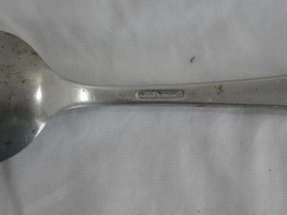 Vintage US Navy Reed & Barton Tablespoon Flatware Utensil Silverware ...