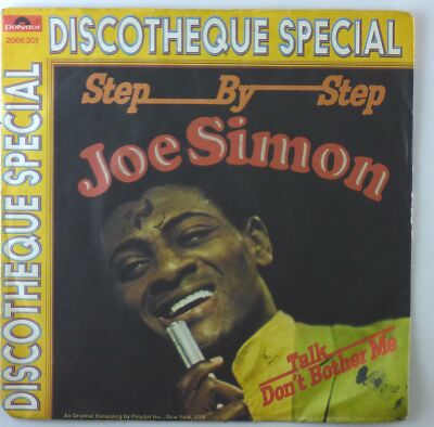 7" Single - Joe Simon - Step By Step - S3464 - Cleaned | eBay