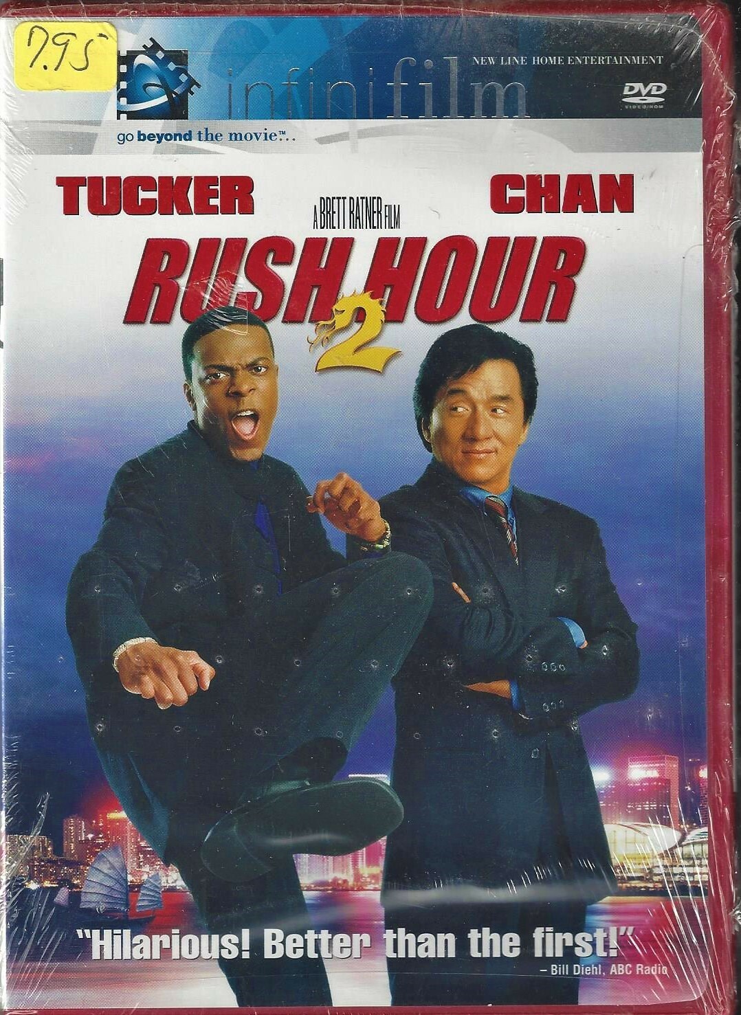 RUSH HOUR 2 ~ DVD ~ 2001 ~ BRAND NEW / SEALED ~ COST $7.95 794043540424 ...