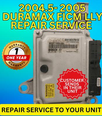 2004-2005 Silverado Sierra FICM LLY CHEVROLET GMC Duramax 6.6 Repair ...