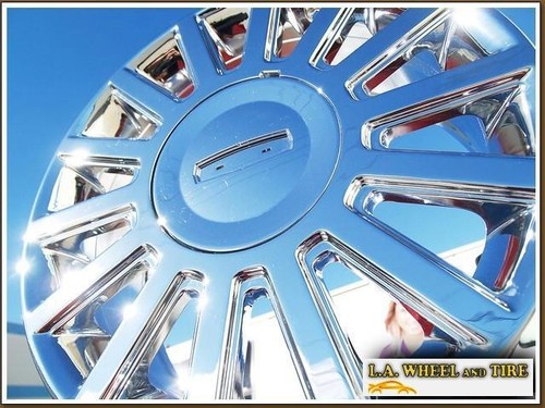 17" Lincoln Town Car OEM Wheels Rims | Set of 4 | Chrome Plated | 5x114 ...