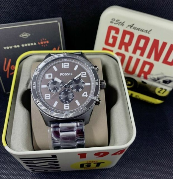 Fossil Brox Gray Men's Watch - BQ2533 for sale online | eBay