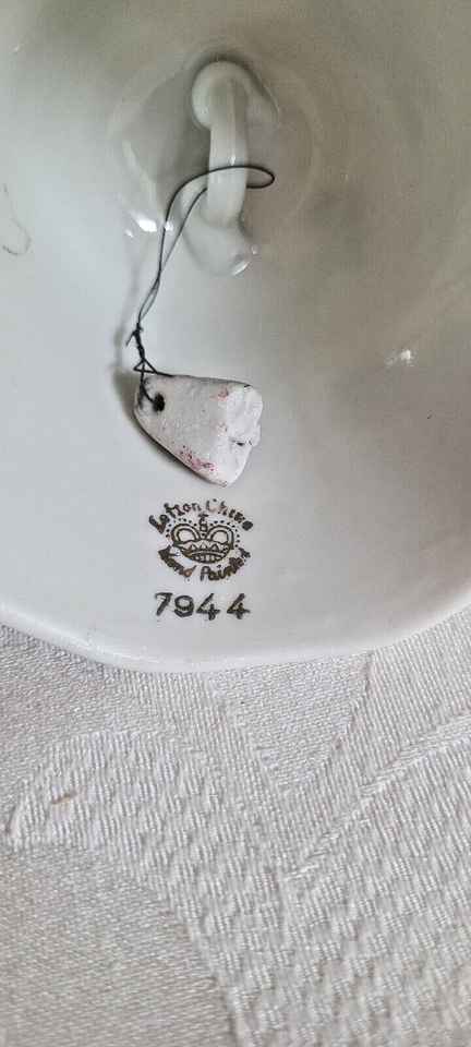 Vintage Lefton China Christmas Bell 7944 Holly & Berries Made in Japan ...