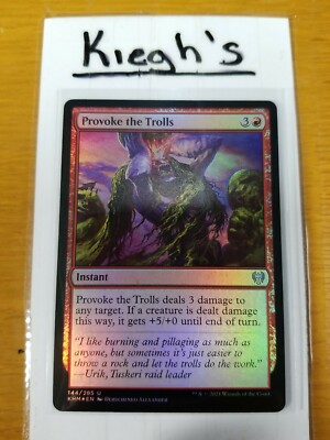 Mtg Provoke The Trolls *FOIL - IN HAND* | eBay