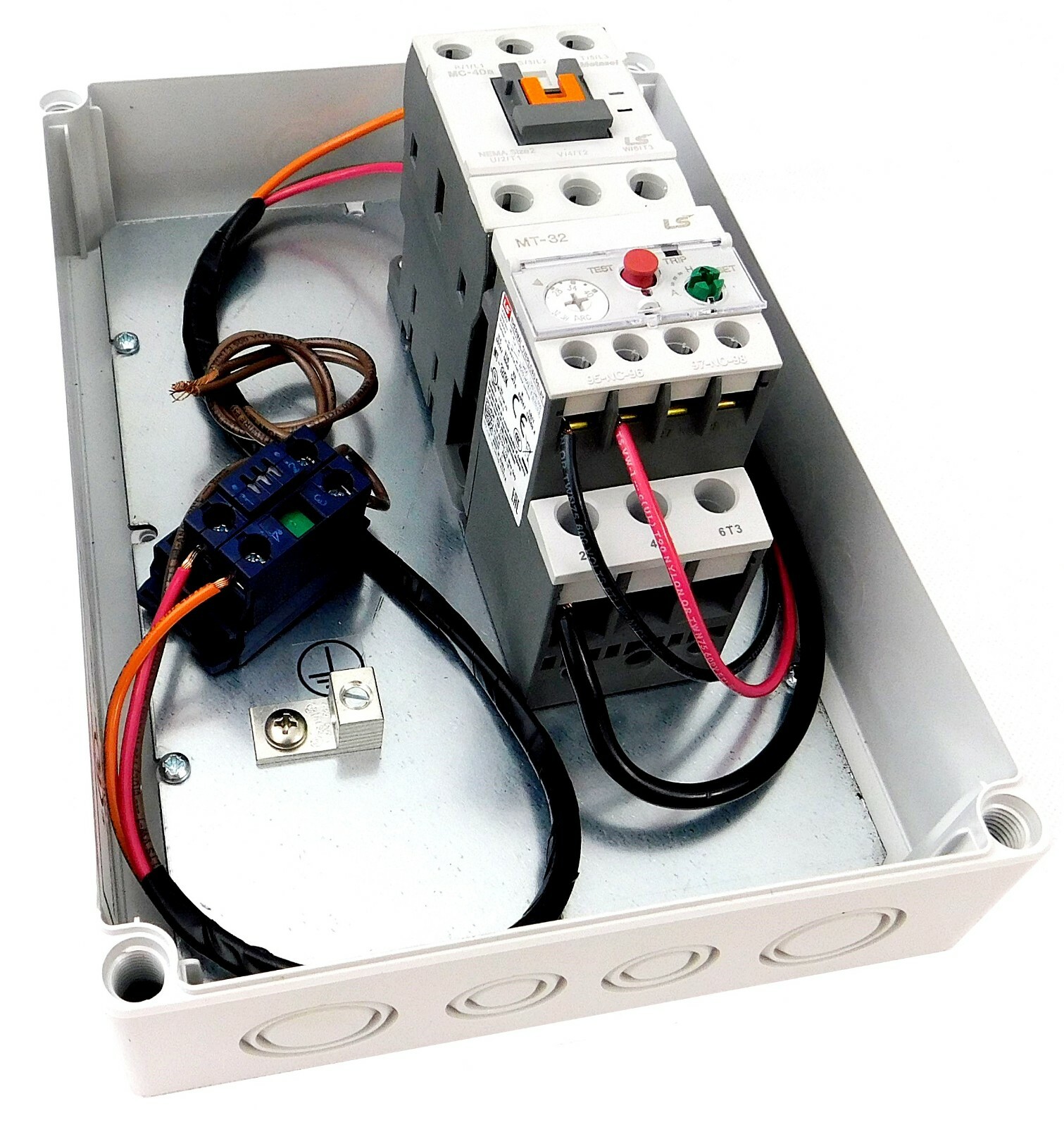 Elimia ACMS 34-50-230LCS 15 HP 230V Air Compressor Motor Starter Nema ...