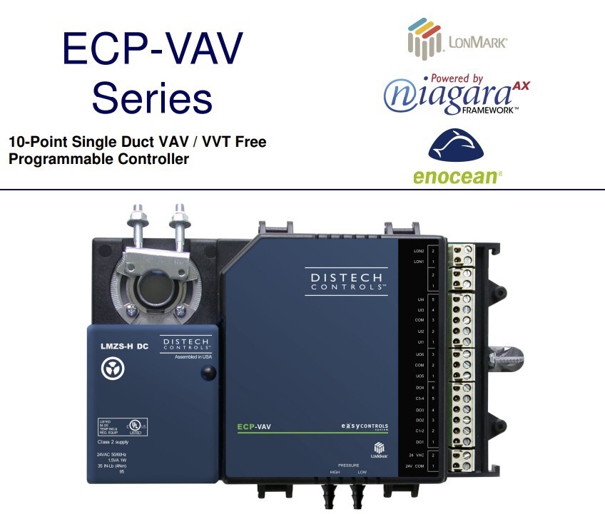Distech ECP-VAV - Lonworks VAV programmable controller | eBay