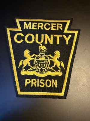 Mercer County Prison Patch | eBay