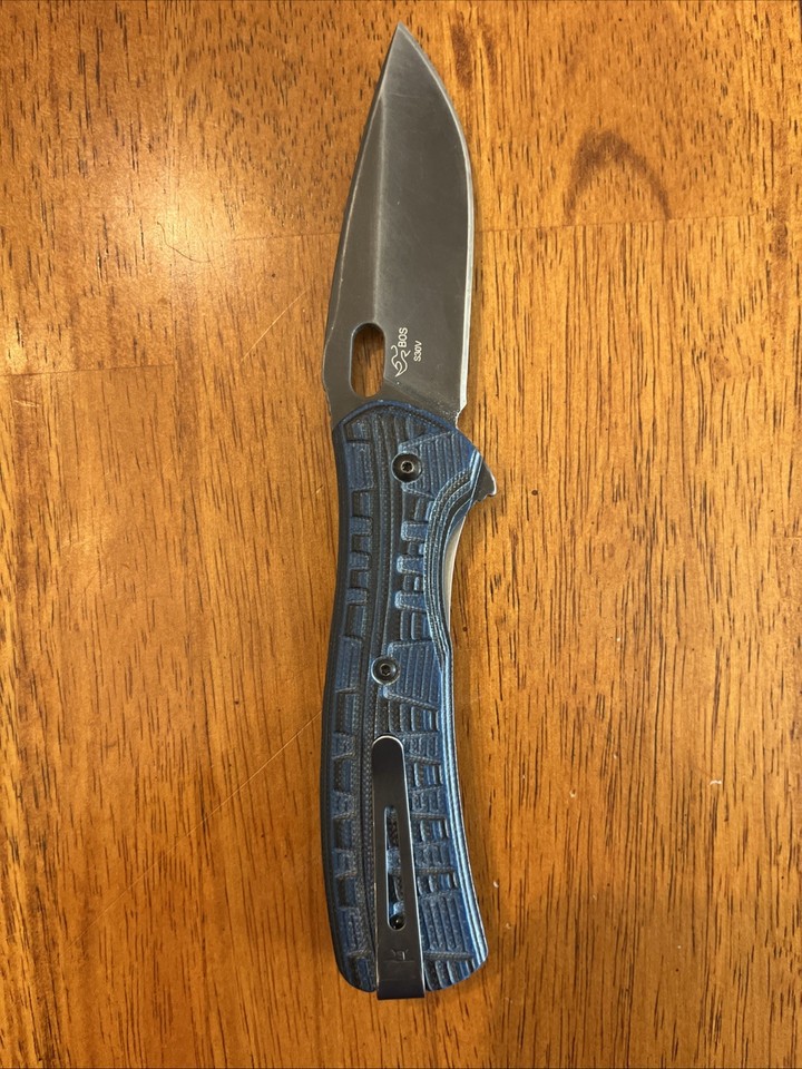 Buck 847 Vantage Force Pro 847BLS Folding Knife – 3.25″ CPM S30V, Black ...