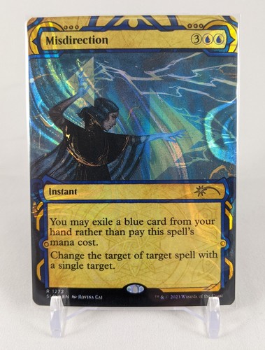 Misdirection MTG Secret Lair [Halo Foil] Magic The Gathering SLD #1272 ...