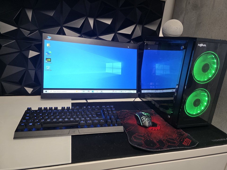 Gaming PC Set With Two Monitors / Learning Computer / Swap for IPad ...