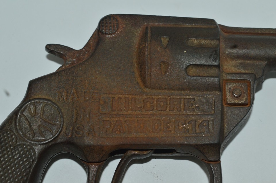 KILGORE INVINCIBLE Cap Gun Pat Dec 1914 Antique Cast Iron Child's Toy ...