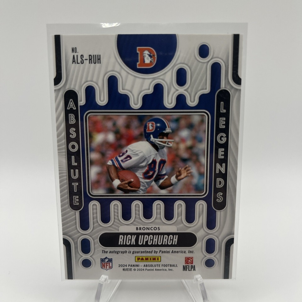 2024 Panini Absolute - Absolute Legends Signatures Red #ALS-1 Rick ...