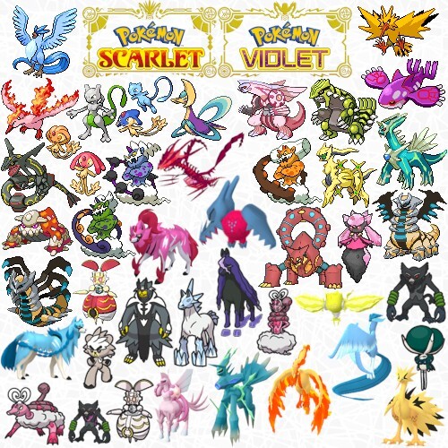 Shiny Legendary Pokemon