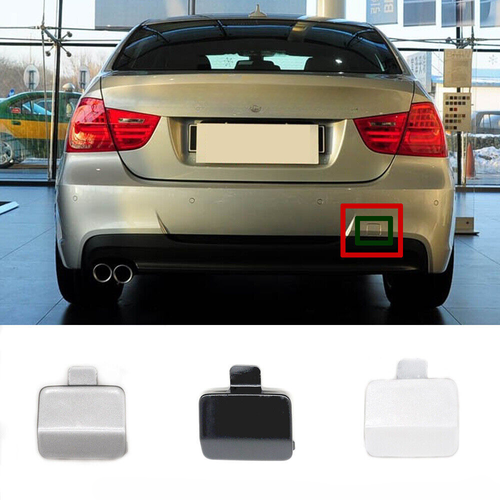 Rear Tow cover Fit 05-11 BMW 3 E90 M-sport 323i 328i 328xi 335d 335i ...