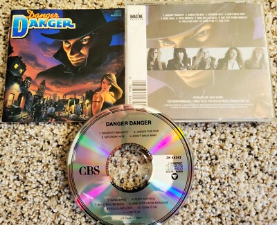 Danger Danger S/T Self-Titled Debut CD 1989 Ted Poley Andy Timmons ...