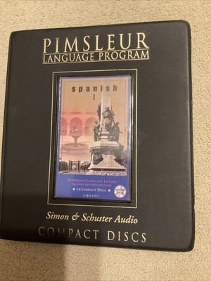 Pimsleur Language Program Spanish I 16 CDs 2nd Edition 30 Lessons ...