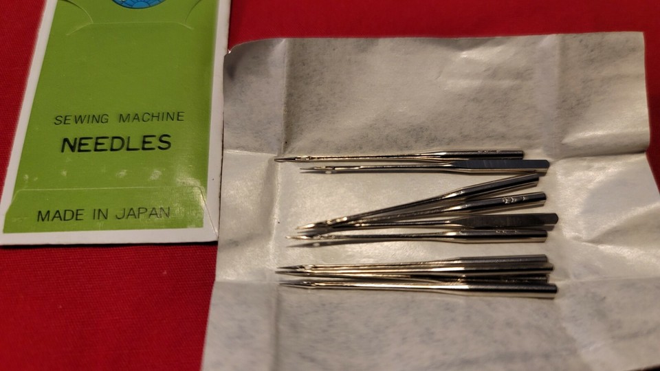 40 Sewing Machine BALL POINT Needles Lot 9,10,11,12 Singer,Brother ...