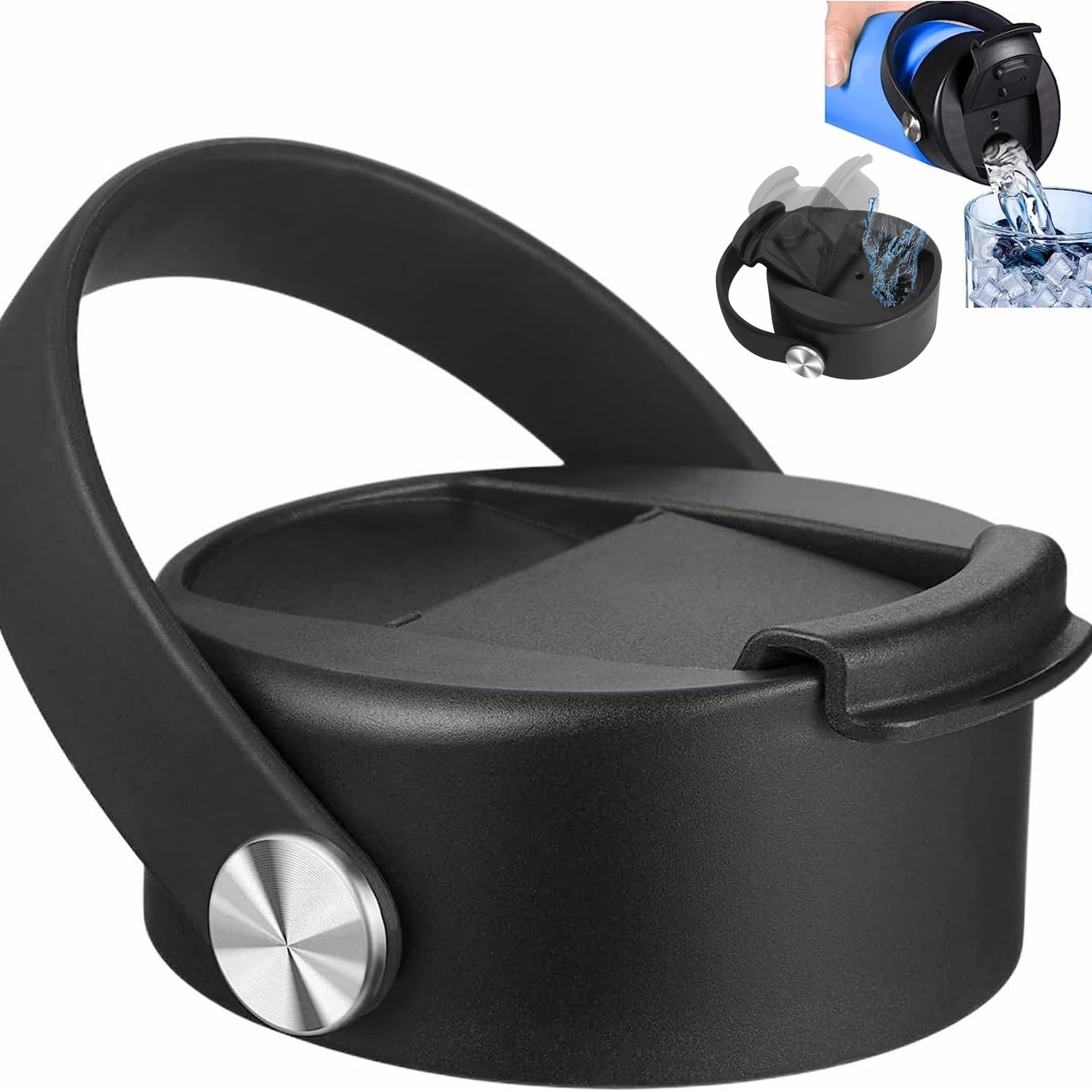 Lid for Hydro Flask, Lids 12 16 18 20 32 40 OZ Wide Mouth Hydro Flask ...