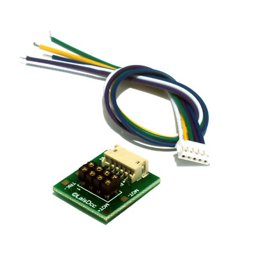 Laisdcc 860053 5-way bare wire JST plug to DCC 8-pin NEM652 socket ...