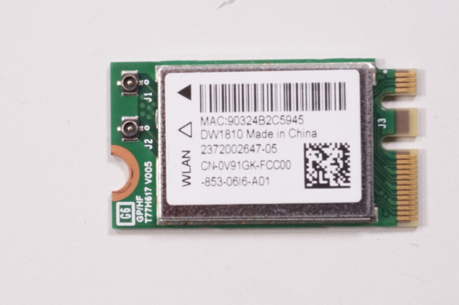 OEM Dell Inspiron 5765 Genuine Laptop Wireless N WiFi Bluetooth Card ...