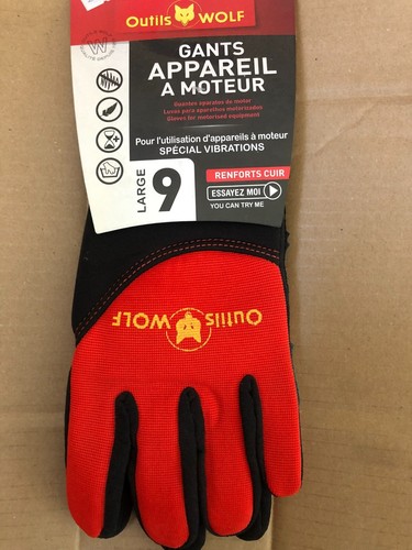gants appareil à moteur taille 9 outils wolf neuf GAM9 | eBay