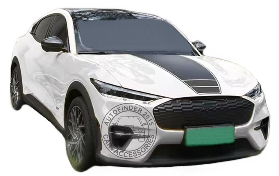 Car Hood Sticker Racing Stripe For Ford Mustang Mach E Graphics Bonnet ...