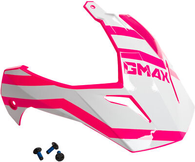 GMAX VISOR W/SCREWS TRAPPER PINK/WHITE/GREY GM-11S # G011106 | eBay