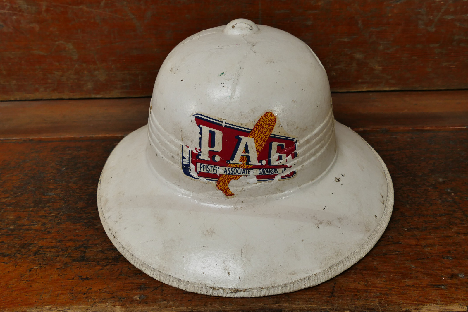 Vintage PAG Pfister Growers Hybrid Seed Corn Plastic Advertising Pith ...