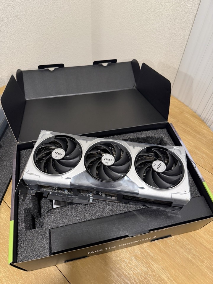 MSI RTX 5090 Ventus 3X – GPU & VRAM MISSING – For Parts Only – Sealed ...