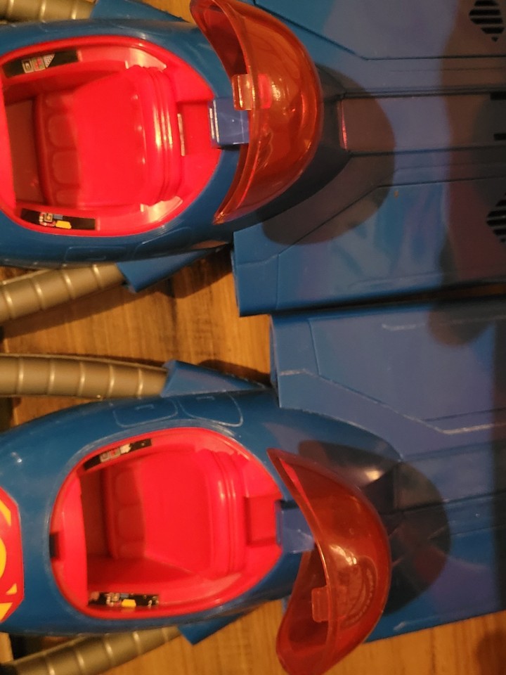 McFarlane Toys DC Super Powers Supermobile Incomplete | eBay