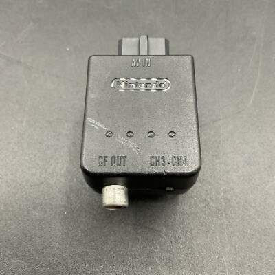 Nintendo 64 N64 GameCube SNES RF Modulator Adapter NUS-003 Original OEM ...