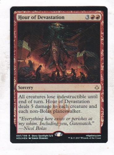 MTG: Hour of Devastation: Foil: Hour of Devastation | eBay