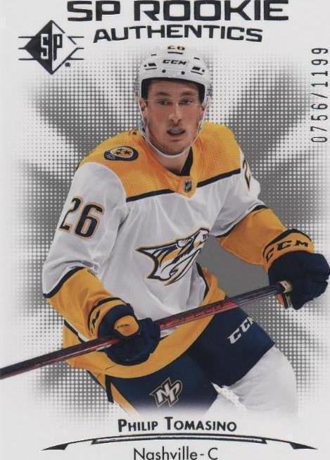 2021-22 SP - SP Rookie Authentics Philip Tomasino #129 /1199 (RC) for ...