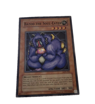 YUGIOH BAZOO THE SOUL EATER LON-064 SUPER NM | eBay