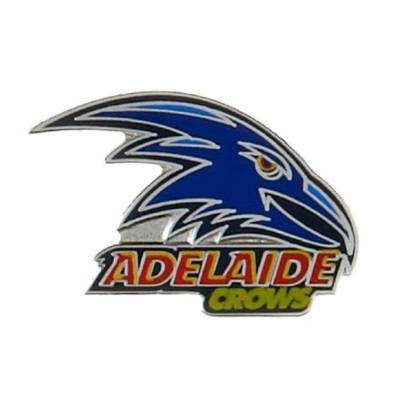 Adelaide Crows Official AFL Aussie Rules Team Logo & Colours Lapel Tie ...