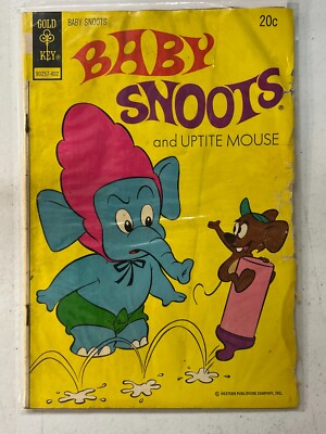 1974 BABY SNOOTS & UPTITE MOUSE Comic Book No 15 GOLD KEY | Combined ...