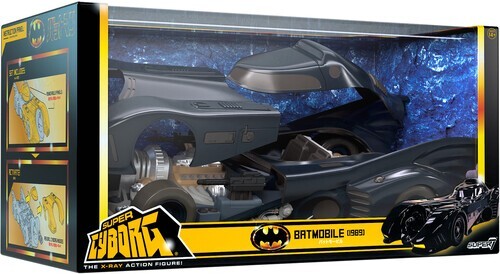 Super7 Batman Super Cyborg Batmobile (1989) (Full Color) | eBay