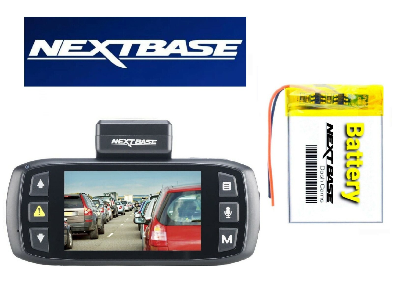 Nextbase 512G Ultra Dash Cam Genuine Rechargeable Battery with High ...