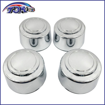 8 Lug 16 Inch Chrome Wheel Center Hub Caps Nut Covers Alloy For Ford ...