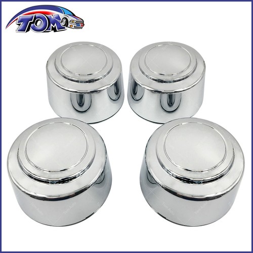 8 Lug 16 Inch Chrome Wheel Center Hub Caps Nut Covers Alloy For Ford ...