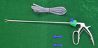 Laparoscopic Hemo-Lock Applier 5mmx330mm with Monopolar Cable Blue Cap ...